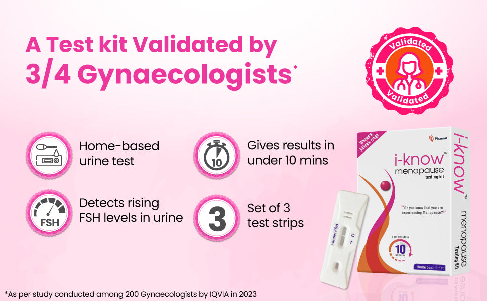 Buy i-know Menopause Testing Kit | Pack of 3 Strips – Wellify