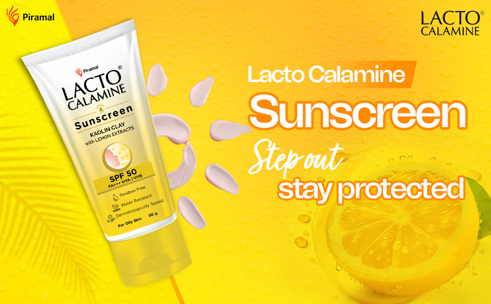 Buy Lacto Calamine Sunshield Sunscreen | SPF 50 - Water-Based | Wellify