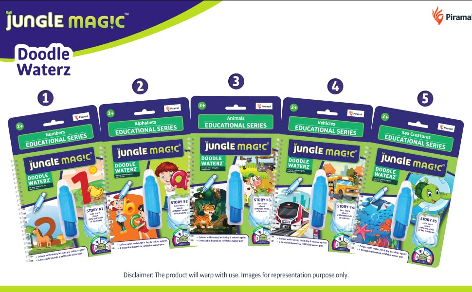 Buy Jungle Magic Doodle Waterz | Comdo Children | Wellify.in