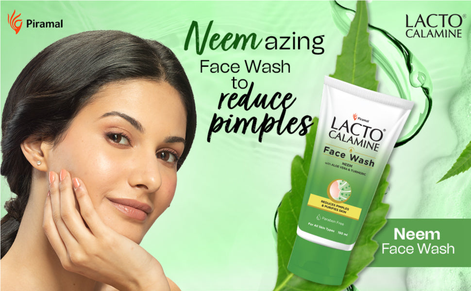 Buy Lacto Calamine Facewash | Neem Aloe Vera Face Wash Online - Wellify