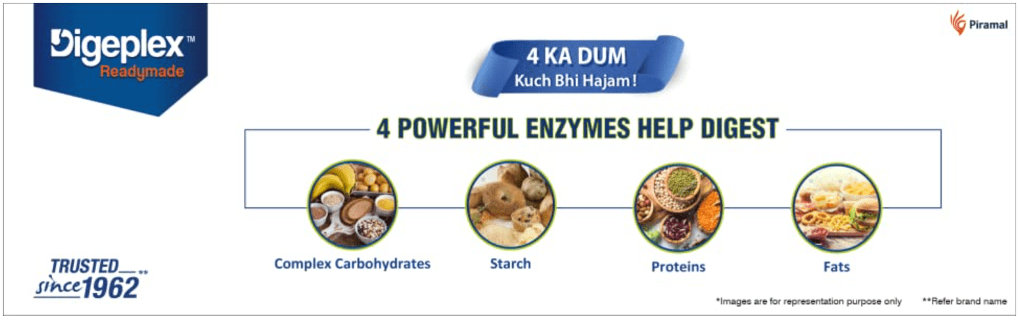 Buy Digeplex Readymade Liquid | Indigestion Relief Medicine - Wellify.in