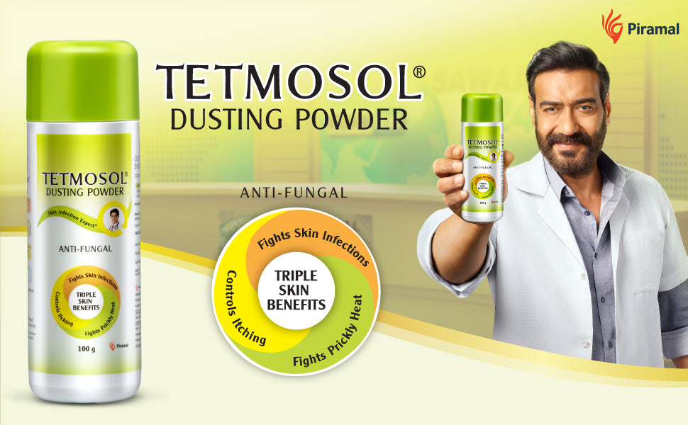Buy Tetmosol Antifungal Dusting Powder |Fungus Powder For Skin | Wellify