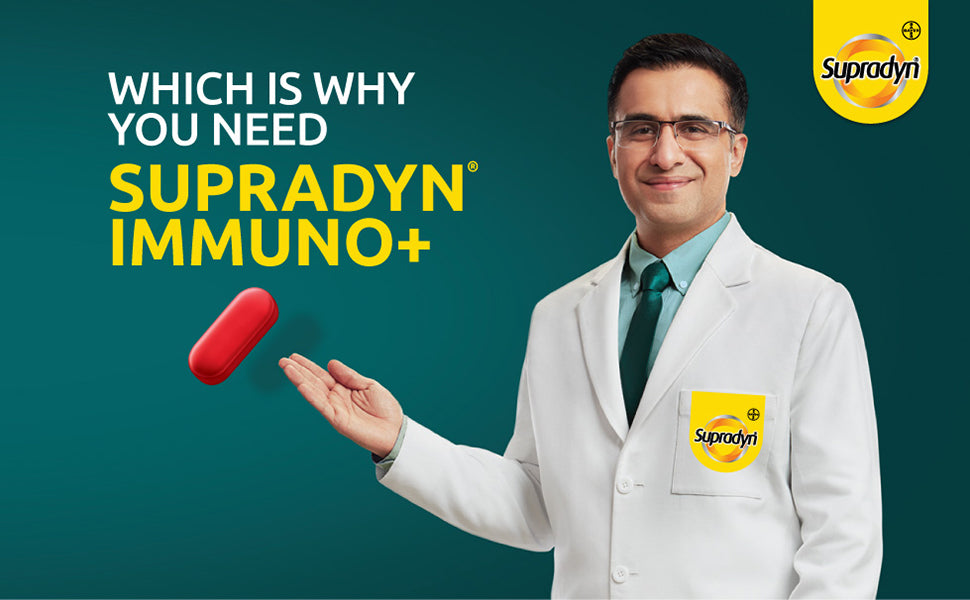 Buy Suprday Immuno- Multivitamin Tablets 30 - Wellify.in