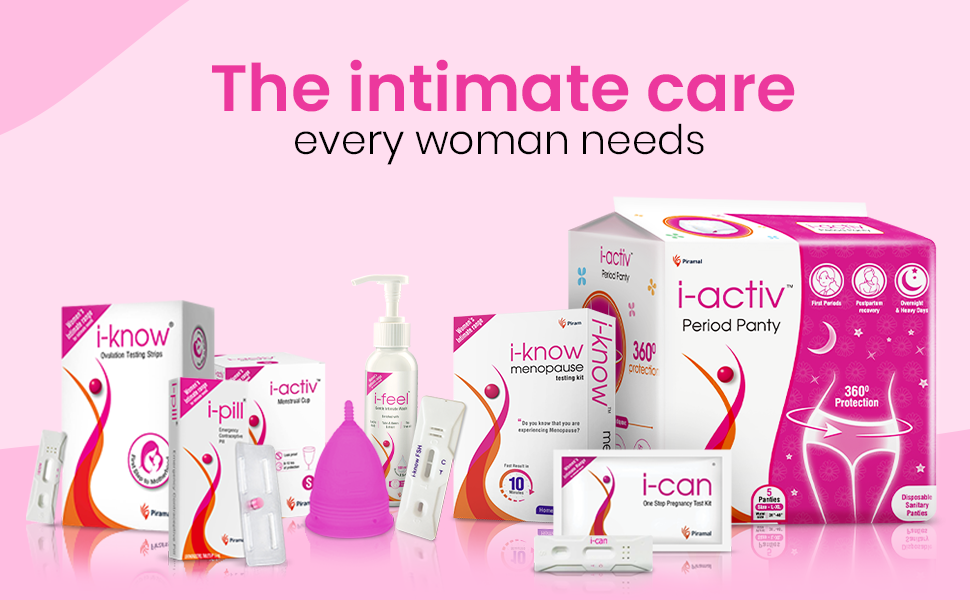 Buy i -Activ Menstrual Cup | Reuseable & Soft Period Cup | Wellify